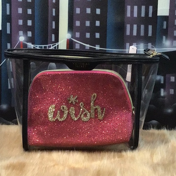 Victoria's Secret | Bags | Cosmetic Cases Set Of 2 | Poshmark